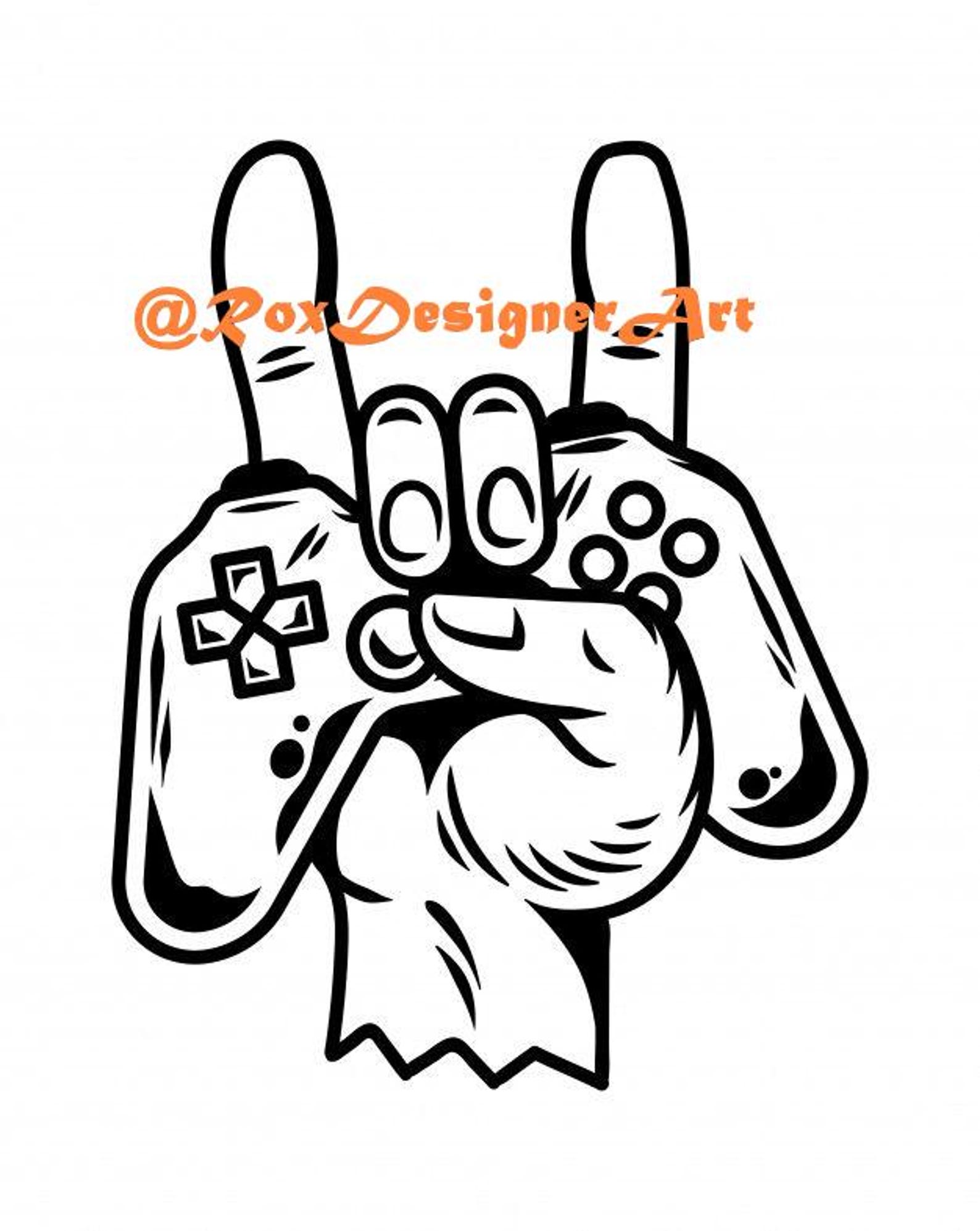 Hand Which Keep Gamepad Svg, for Gamers, Gamepad Svg, Joystick Svg ...