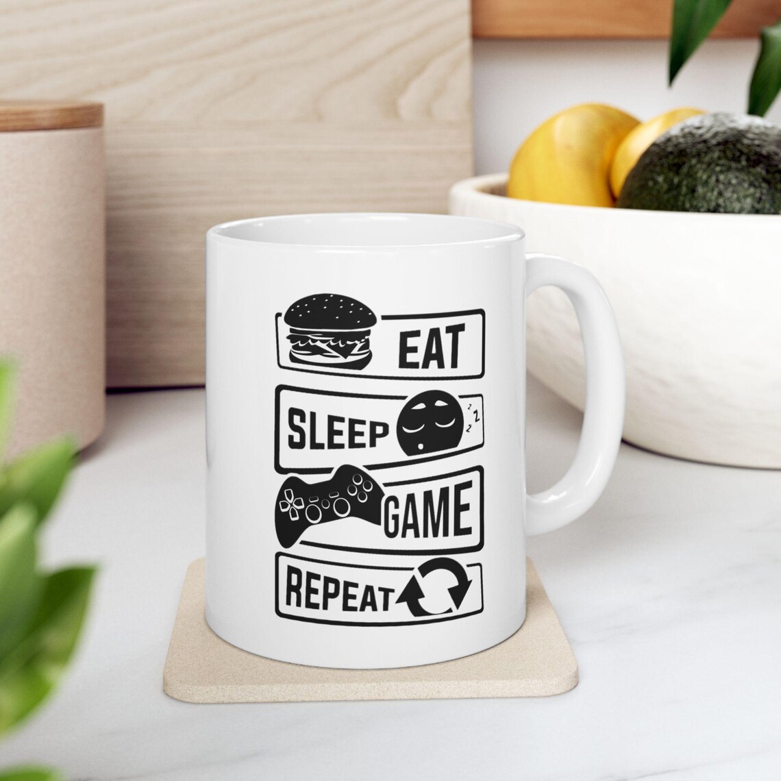 Eat Sleep Game Repeat Svg, Gift for Boyfriend, for Gamers by Gamers ...