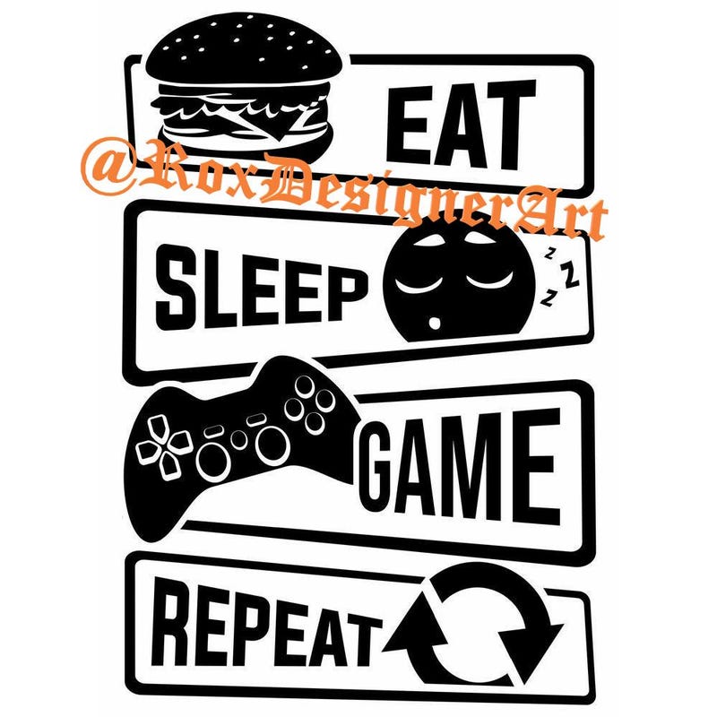 Gamer Svg - Etsy