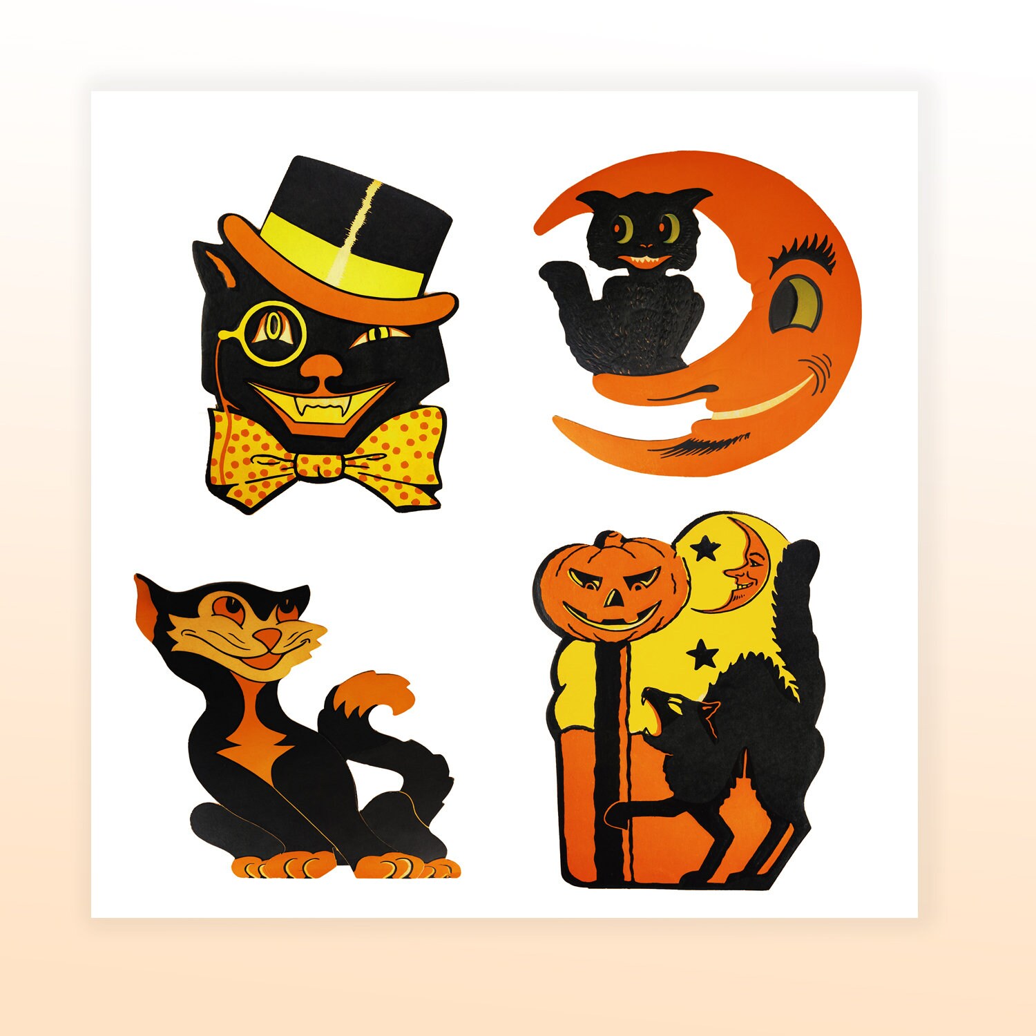 Printable Halloween Decorations Cat