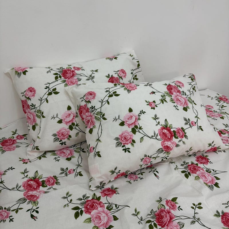 Floral Pillowcase - Etsy