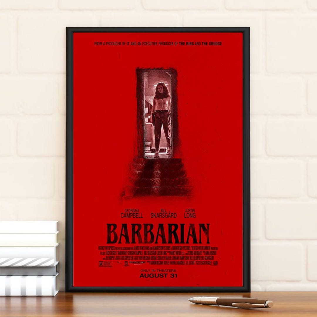Barbarian Movie Poster, Limited Edition Collectibl Room Decor, Home ...