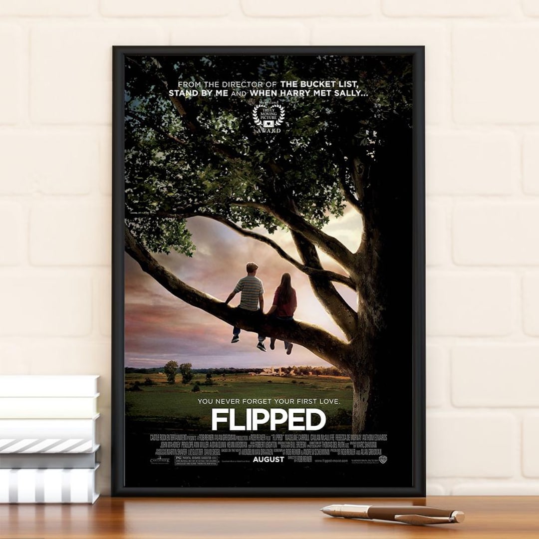 Flipped Movie Poster, Limited Edition Collectibl Room Decor, Home Decor ...