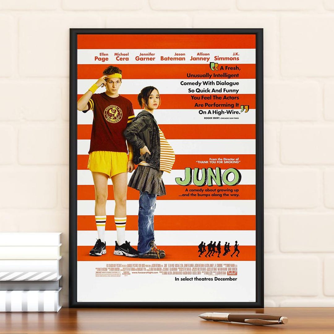 Juno Movie Poster, Limited Edition Collectibl Room Decor, Home Decor ...