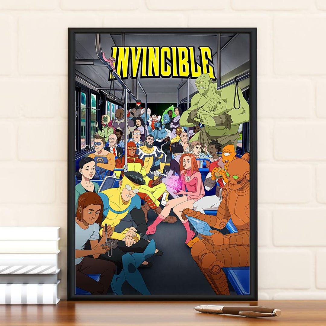 Invincible Classic Movie Poster, Limited Edition Collectibl Room Decor ...