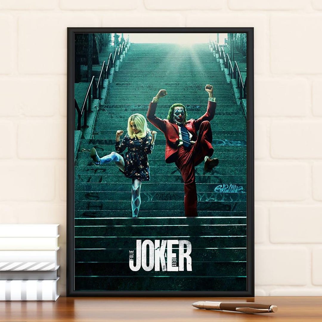 Joker Folie à Deux 2024 Movie Poster, Joker Posters, Limited Edition ...