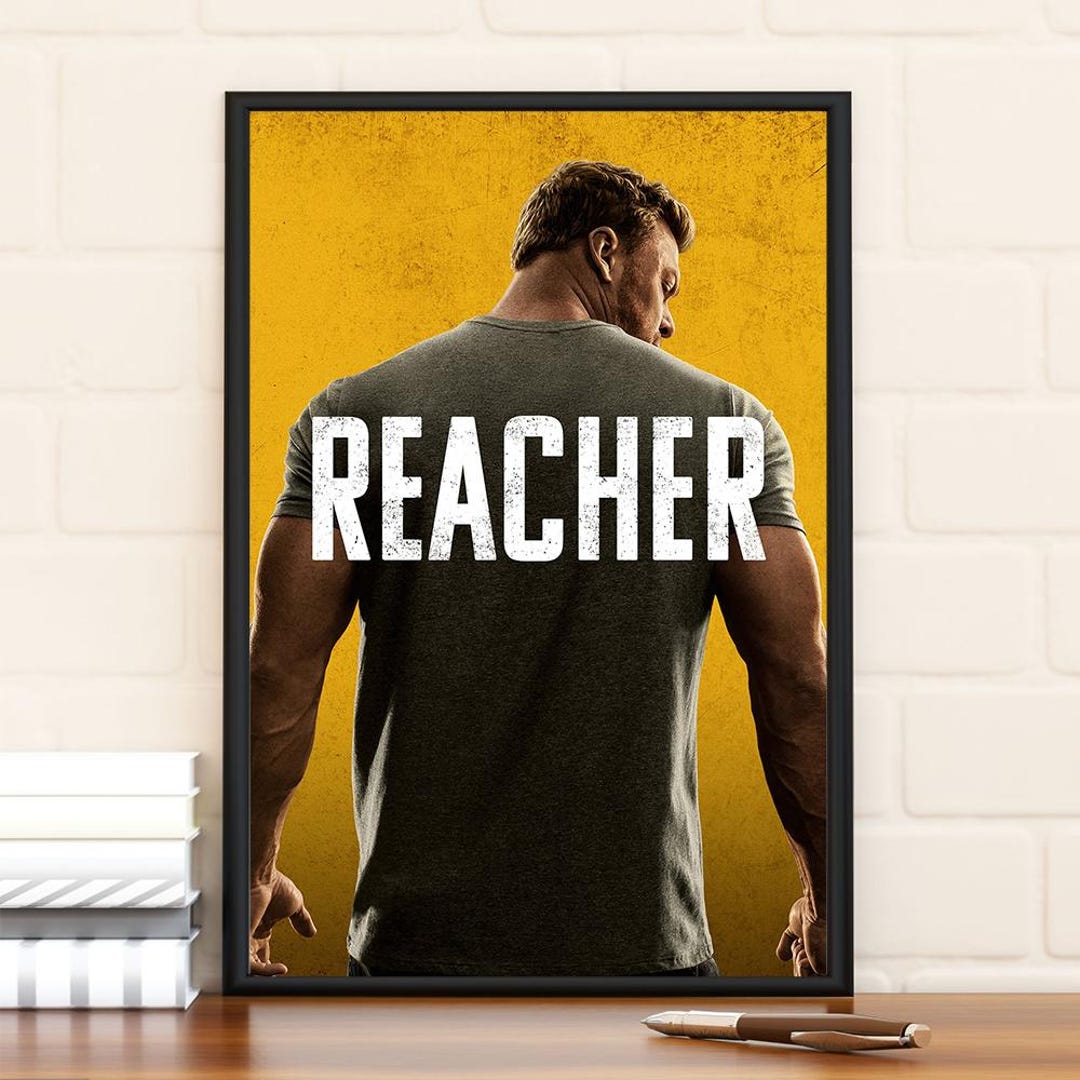 Reacher Tv Shows Movie Poster, Limited Edition Collectibl Room Decor ...