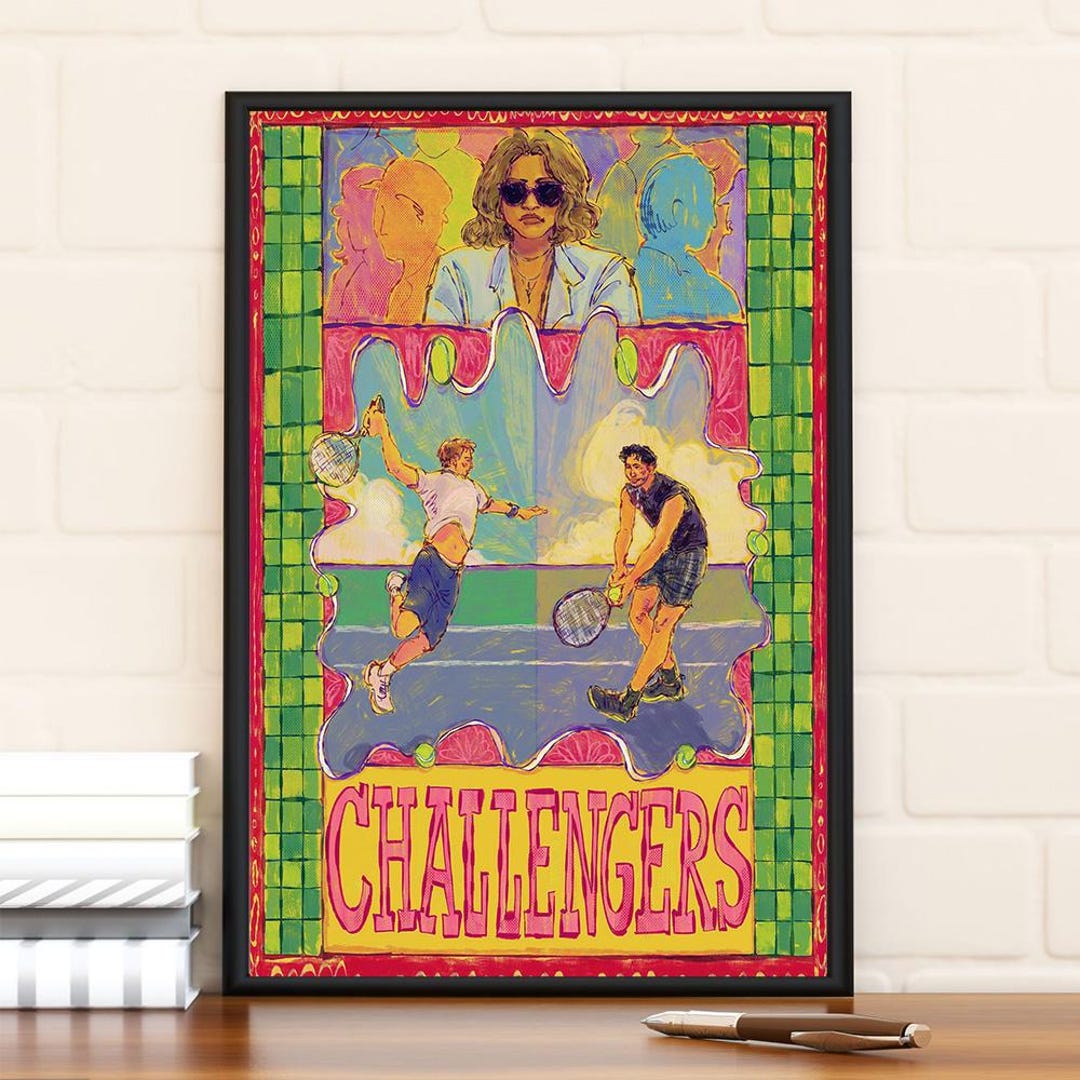 Challengers Retro Movie Poster, Limited Edition Collectibl Room Decor ...