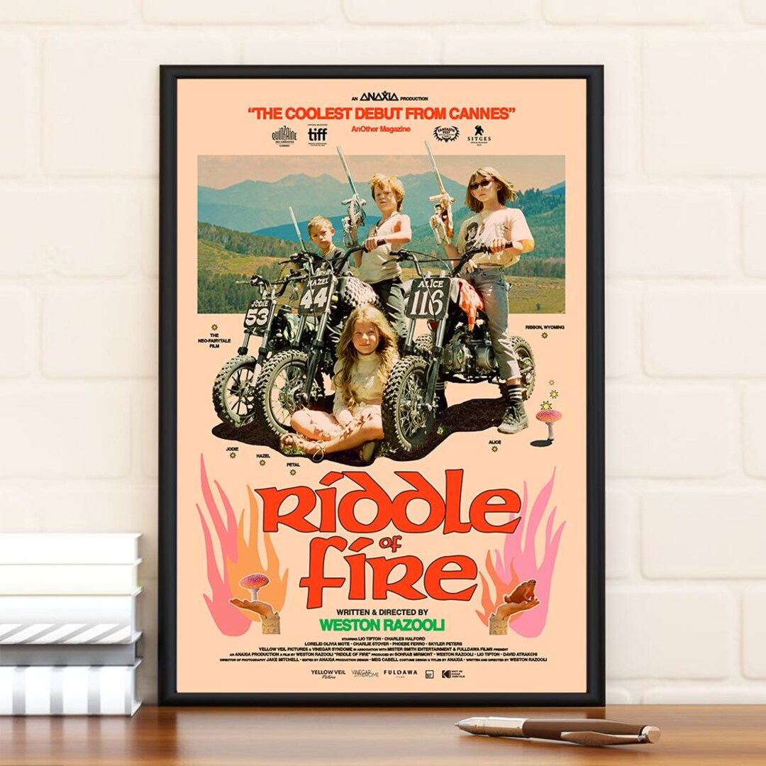 Riddle of Fire Movie Poster, Limited Edition Collectibl Room Decor ...
