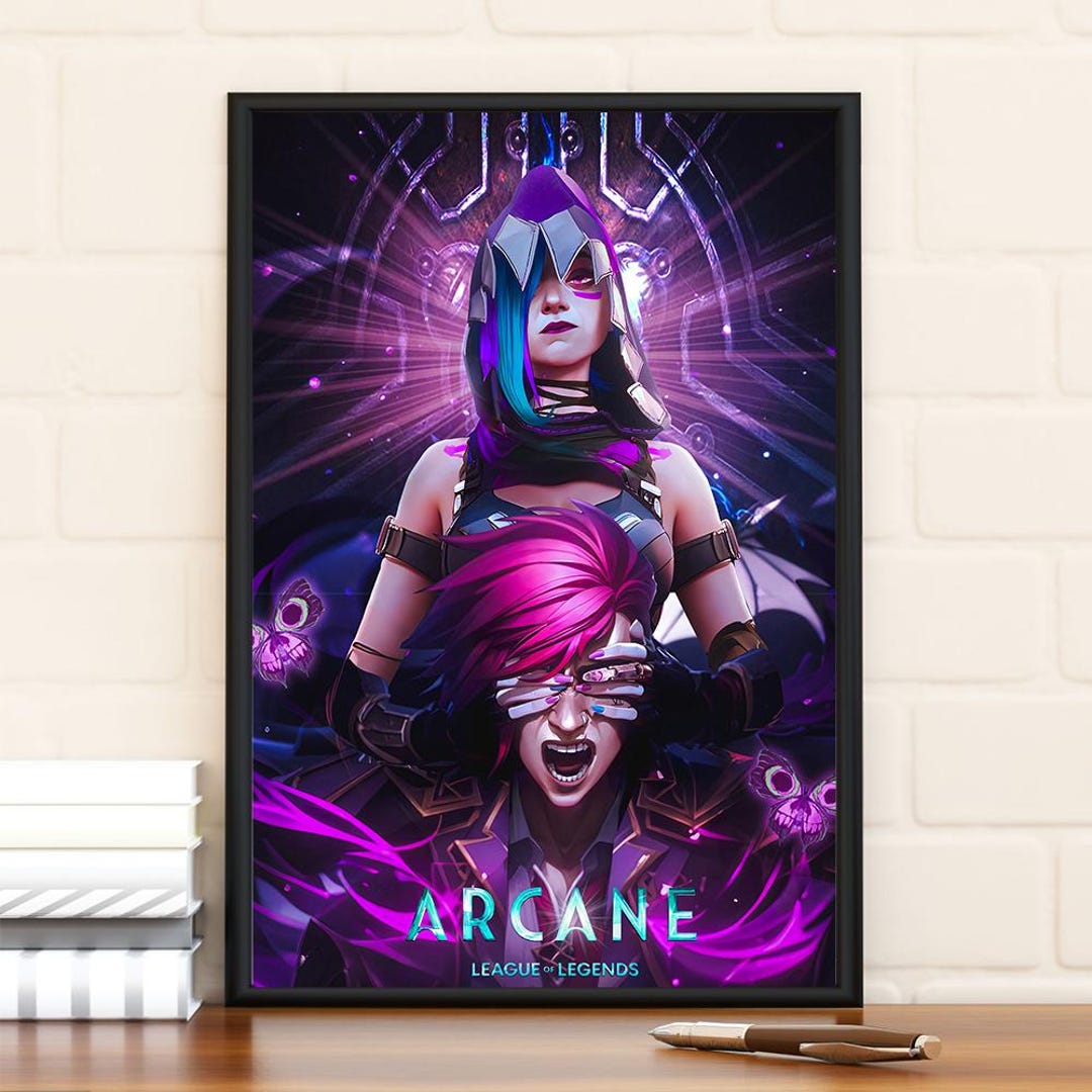 Arcane Movie Poster League of Legends Season 2 Posters, Limited Edition ...