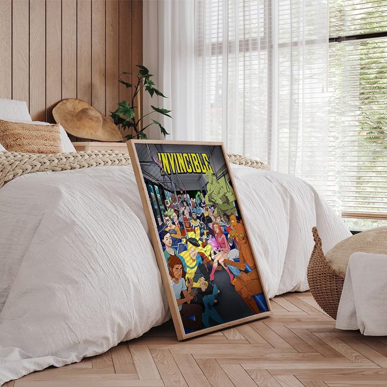 Invincible Classic Movie Poster, Limited Edition Collectibl Room Decor ...
