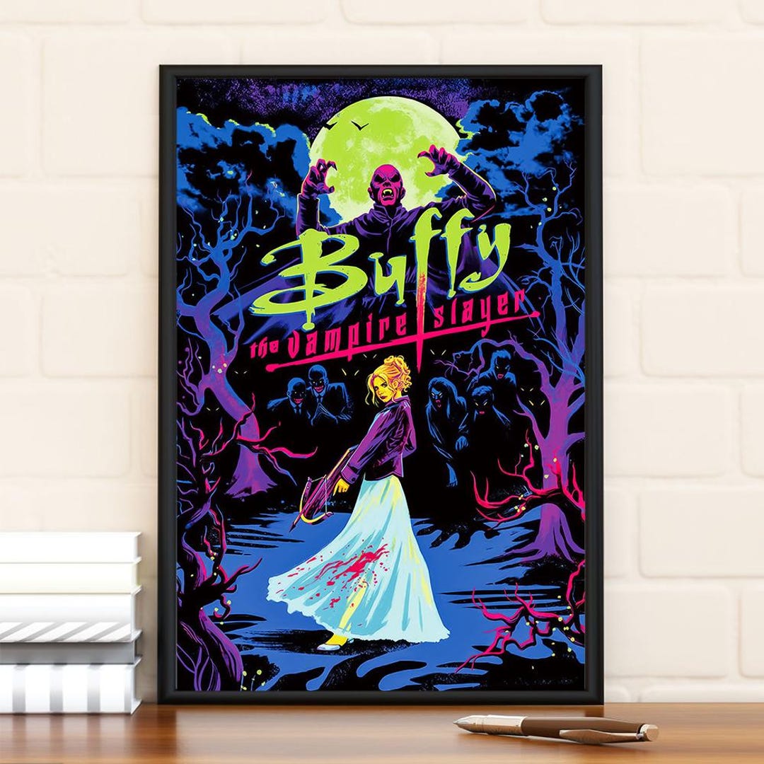 1992 Buffy the Vampire Slayer Movie Poster, Limited Edition Collectibl ...
