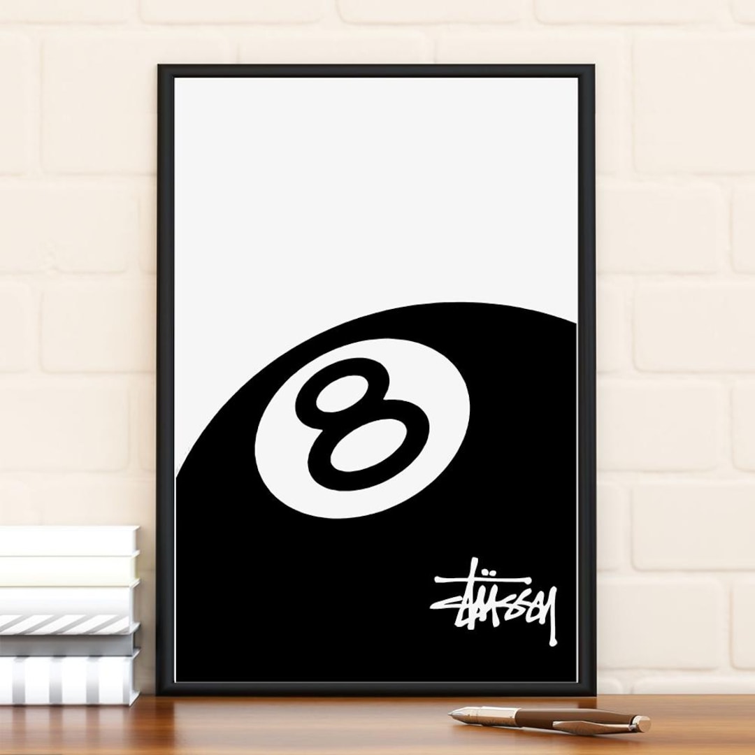 8 Ball Retro Poster, Limited Edition Collectibl Room Decor, Home Decor ...