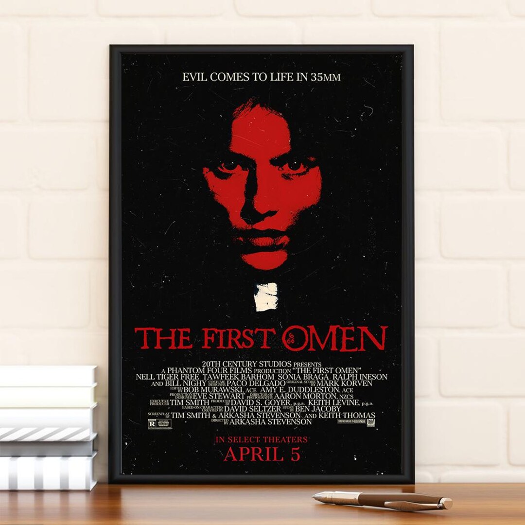 The First Omen Movie Poster, Limited Edition Collectibl Room Decor ...