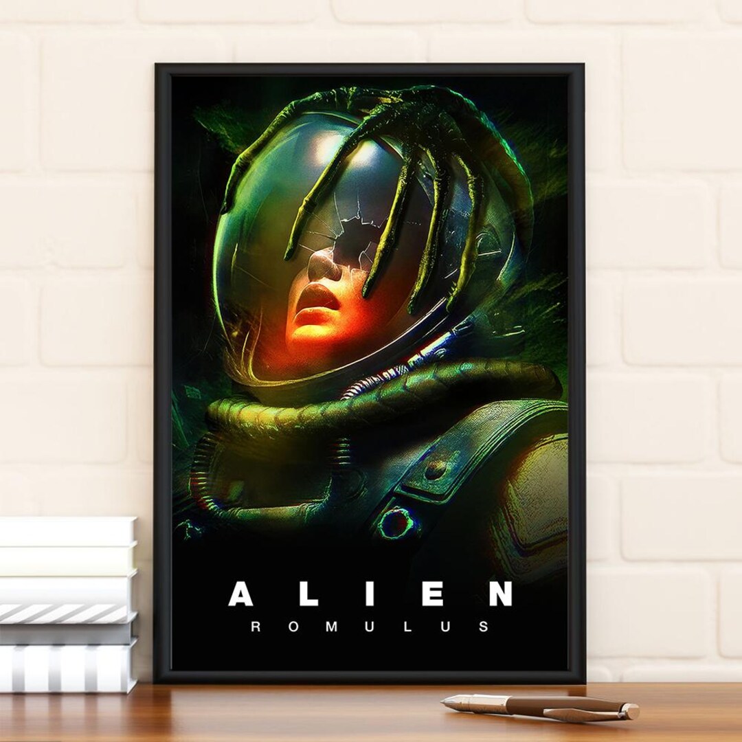 Alien Romulus Movie Poster, Limited Edition Collectibl Room Decor, Home ...