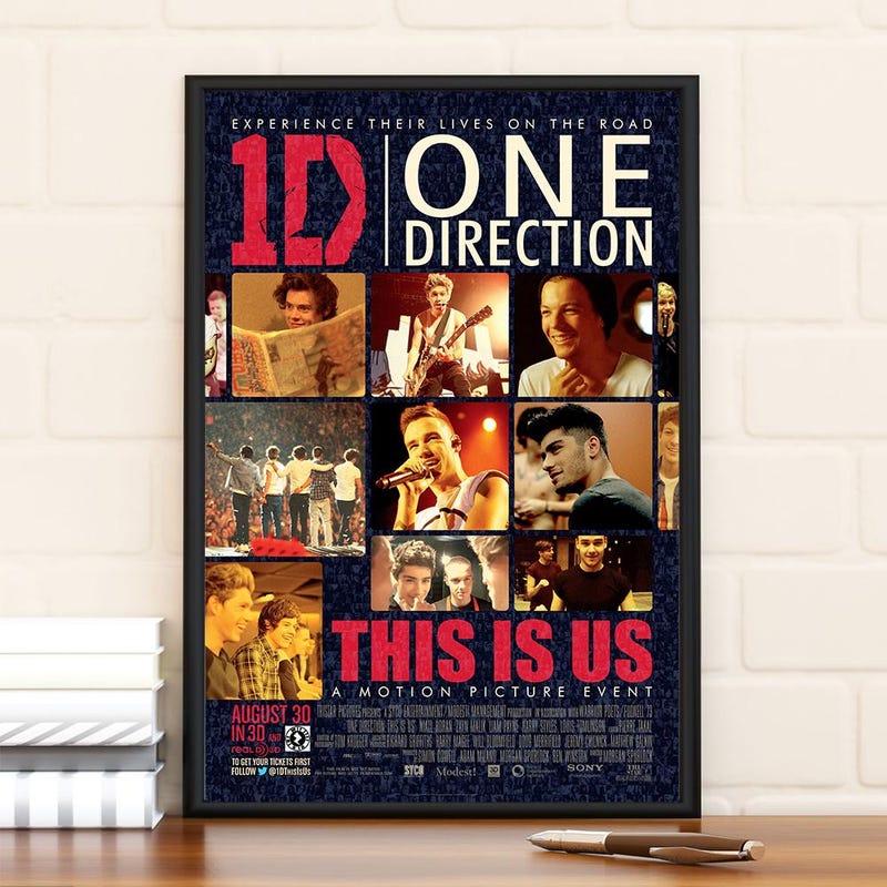 One Direction Room Decor - Etsy