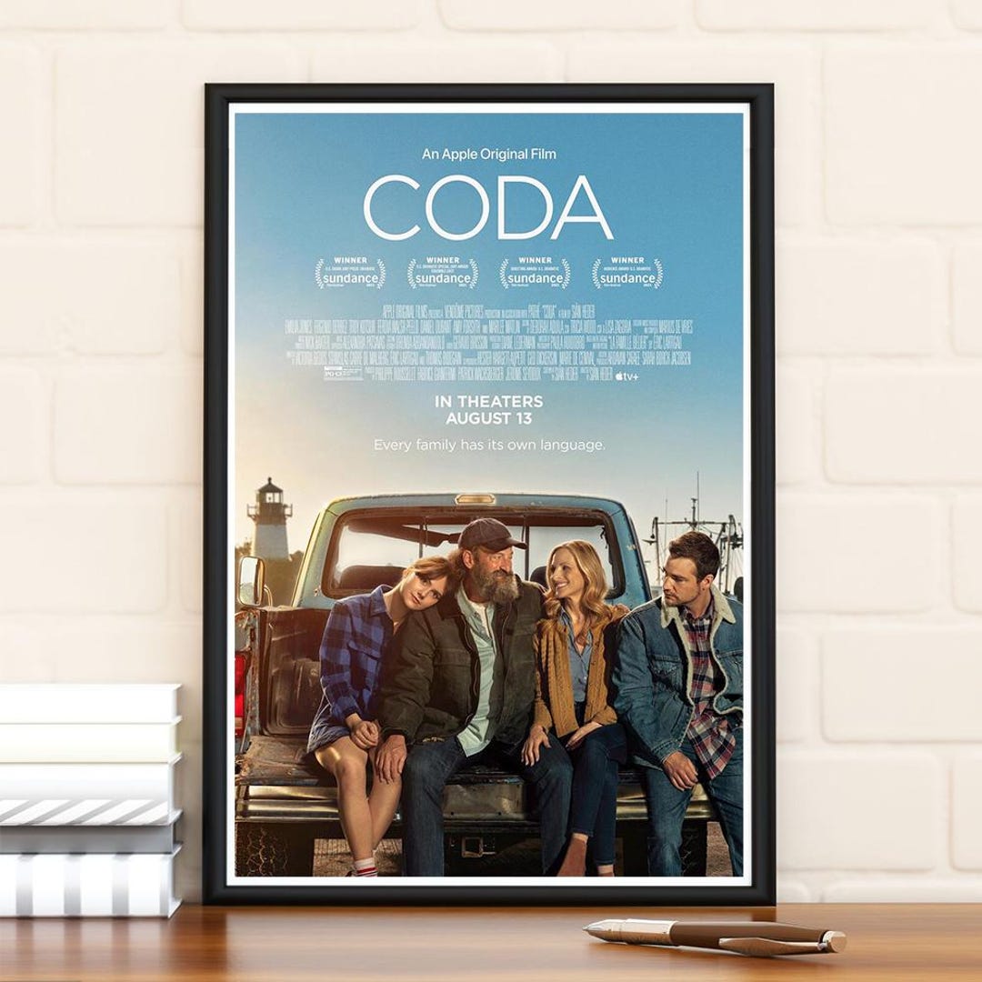 CODA Movie Poster, Limited Edition Collectibl Room Decor, Home Decor ...