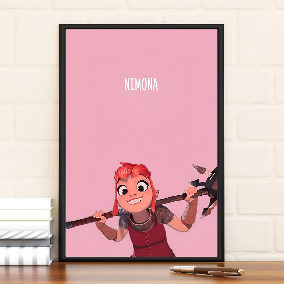 Nimona Poster, Limited Edition Collectibl Room Decor, Home Decor, Wall ...
