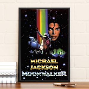 Moonwalker Michael Jackson Movie Poster, Limited Edition Collectibl ...