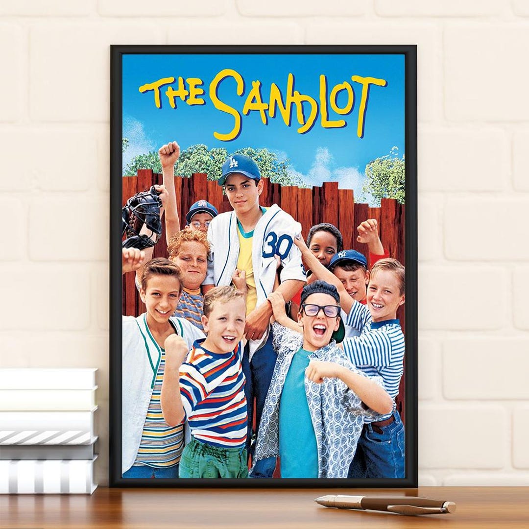 1993 the Sandlot Movie Poster, Limited Edition Collectibl Room Decor ...