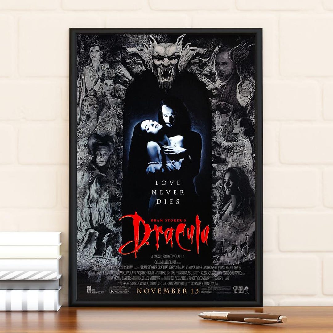 Bram Stoker's Dracula Movie Poster, Limited Edition Collectibl Room ...