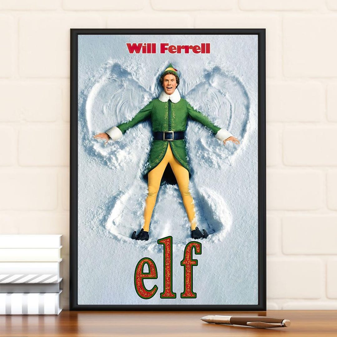 Elf Movie Poster, Limited Edition Collectibl Room Decor, Home Decor ...