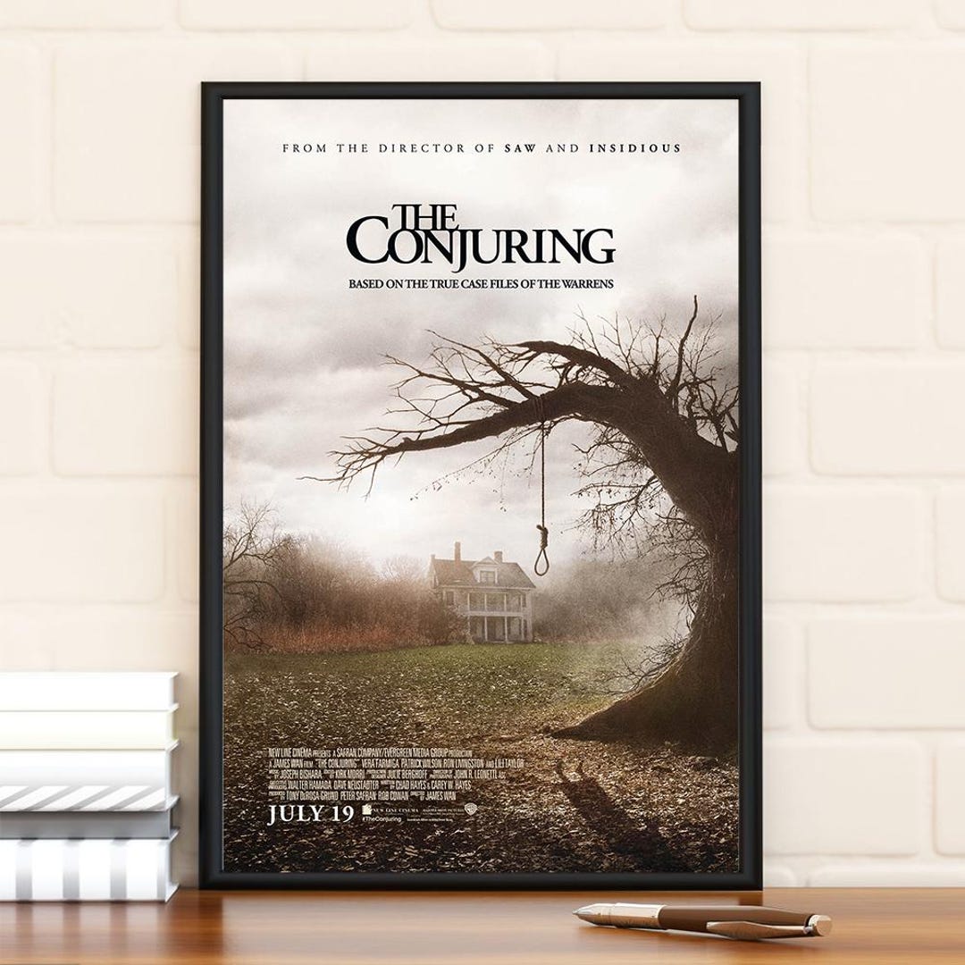 The Conjuring Movie Poster, Limited Edition Collectibl Room Decor, Home Decor, Wall Art, Gifts ...