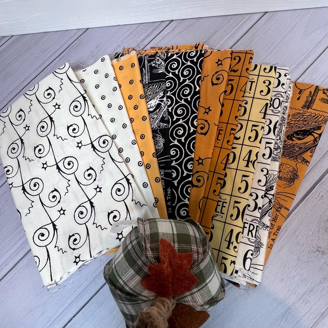 SEW SCARY 12 Fat Quarter Piece Bundle - Etsy