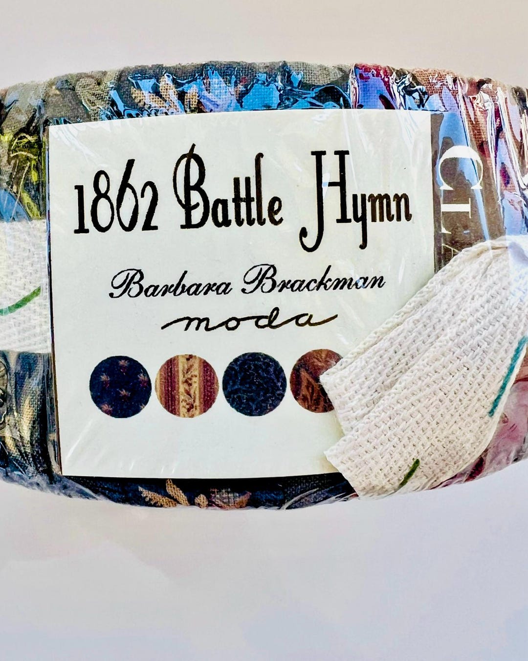 1862 BATTLE HYMN Civil War Reproduction Jelly Roll Strips by Barbara ...