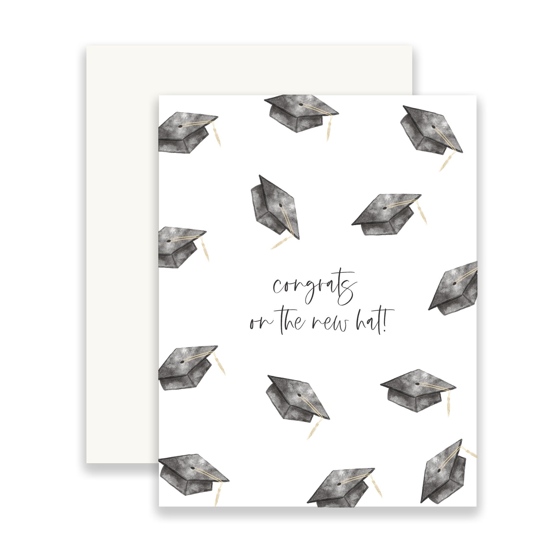 Funny Graduation Card Congratulations Graduation cap card | Etsy