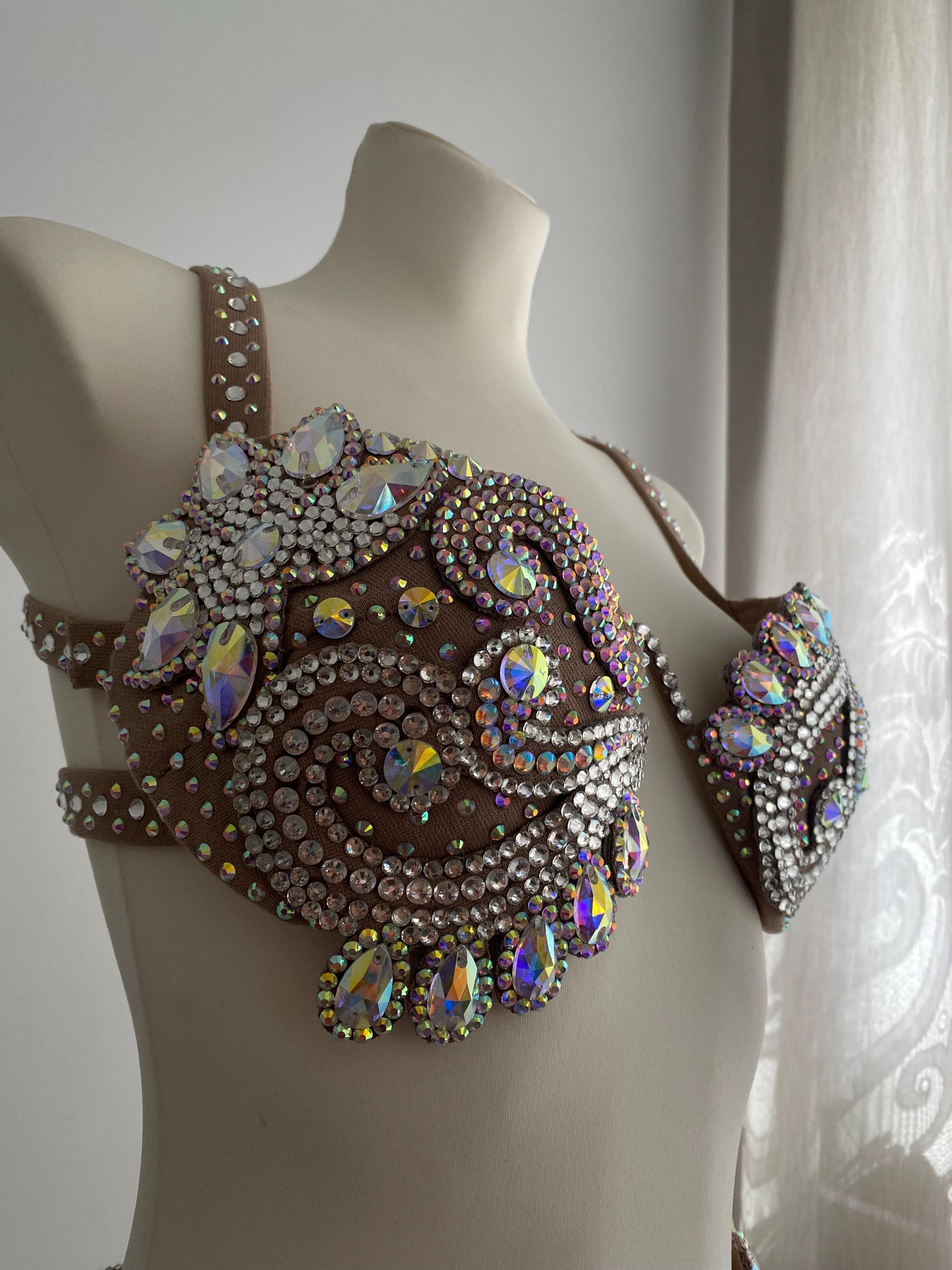 Bellydance Bra and Belt - Etsy