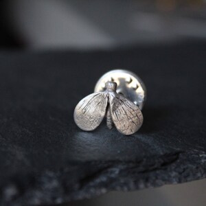 Set of Two Brooch , Sterling Silver Animal Pin, Insect Brooch, Animal ...