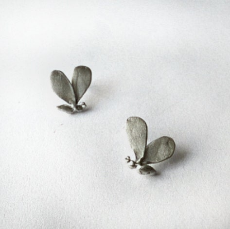 Bee Stud Earrings Sterling Silver Insect Earring Animal - Etsy