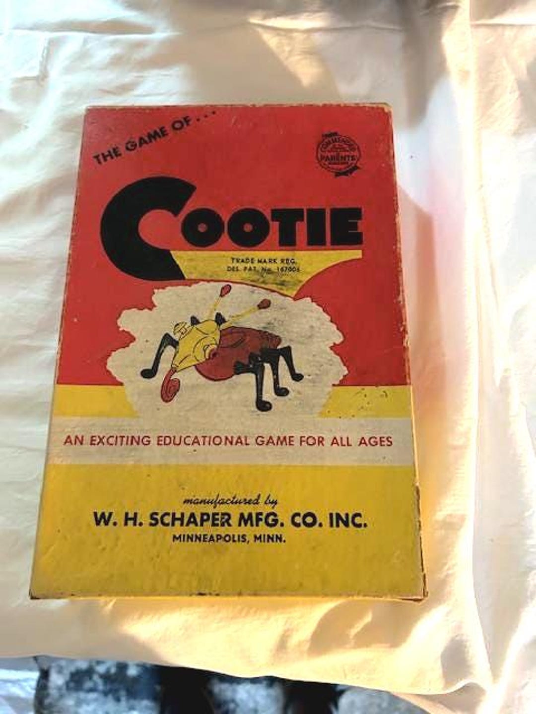 Vintage Cootie Game - Etsy