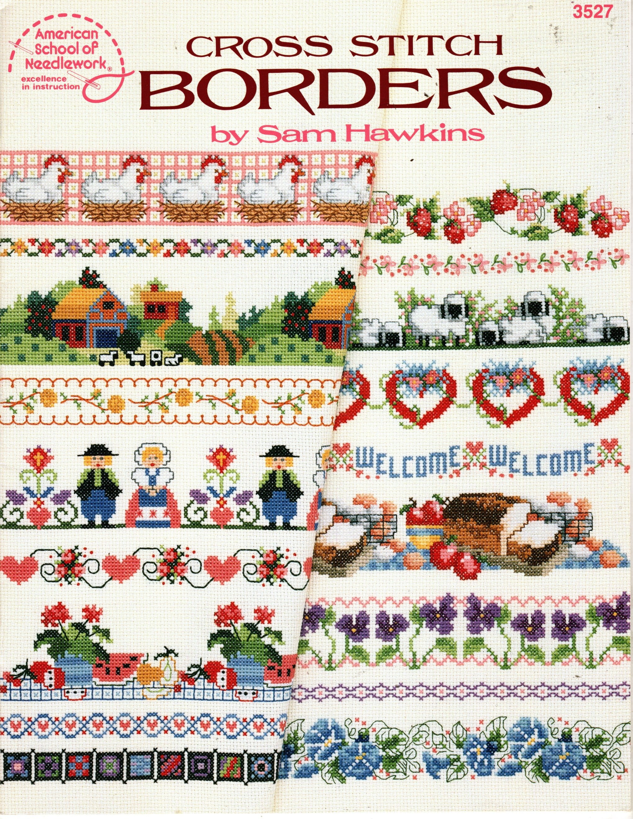 BORDER, Borders Themed Counted Cross Stitch Charts - Your Choice ...