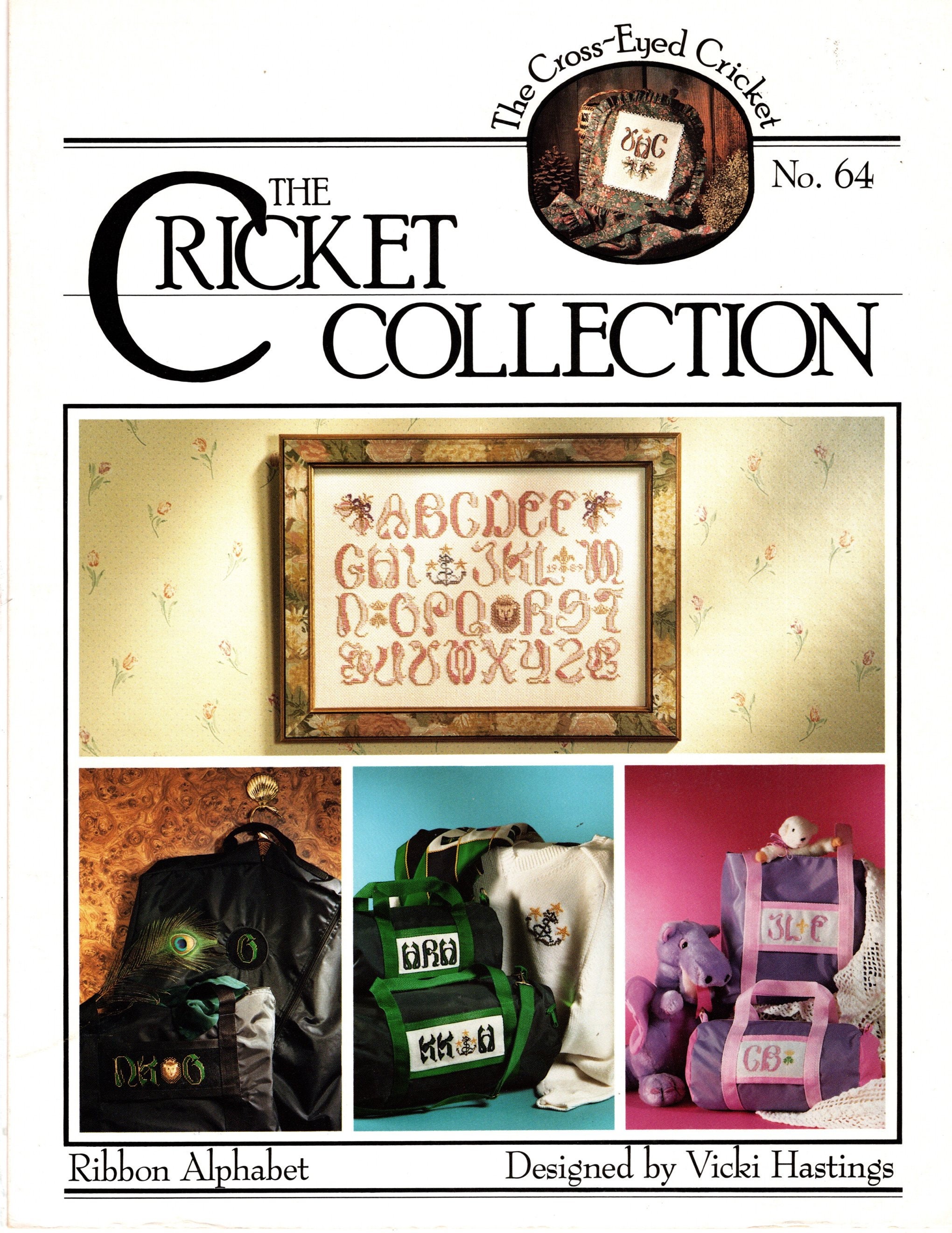 THE CRICKET COLLECTION Counted Cross Stitch Charts - Your Choice ...