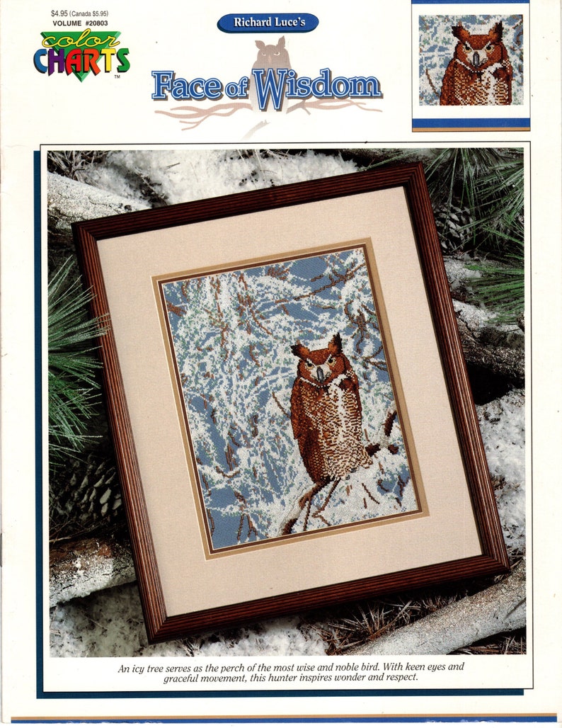 COLOR CHARTS Counted Cross Stitch Charts Your Choice - Etsy