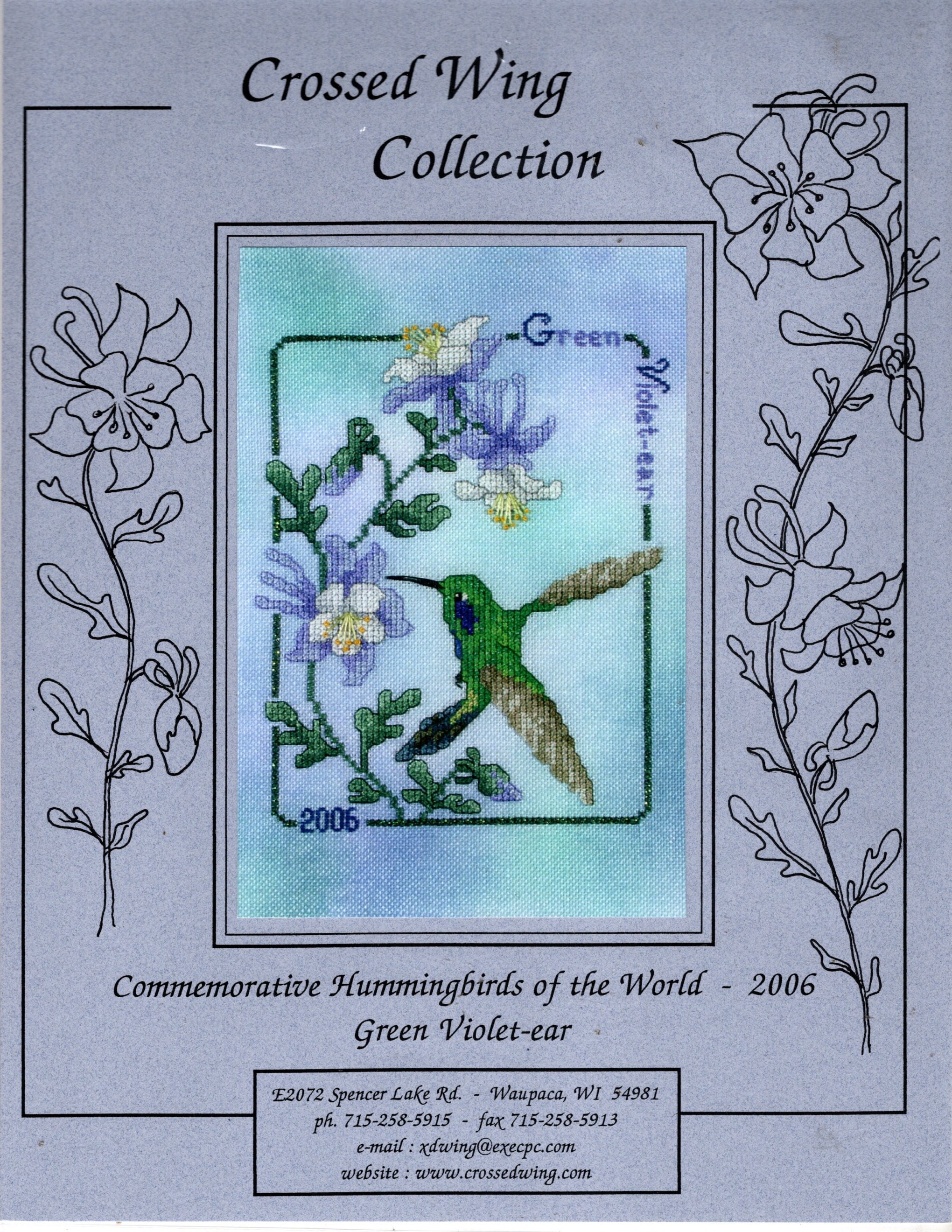 Crossed Wing Collection Commemorative HUMMINGBIRDS of the - Etsy