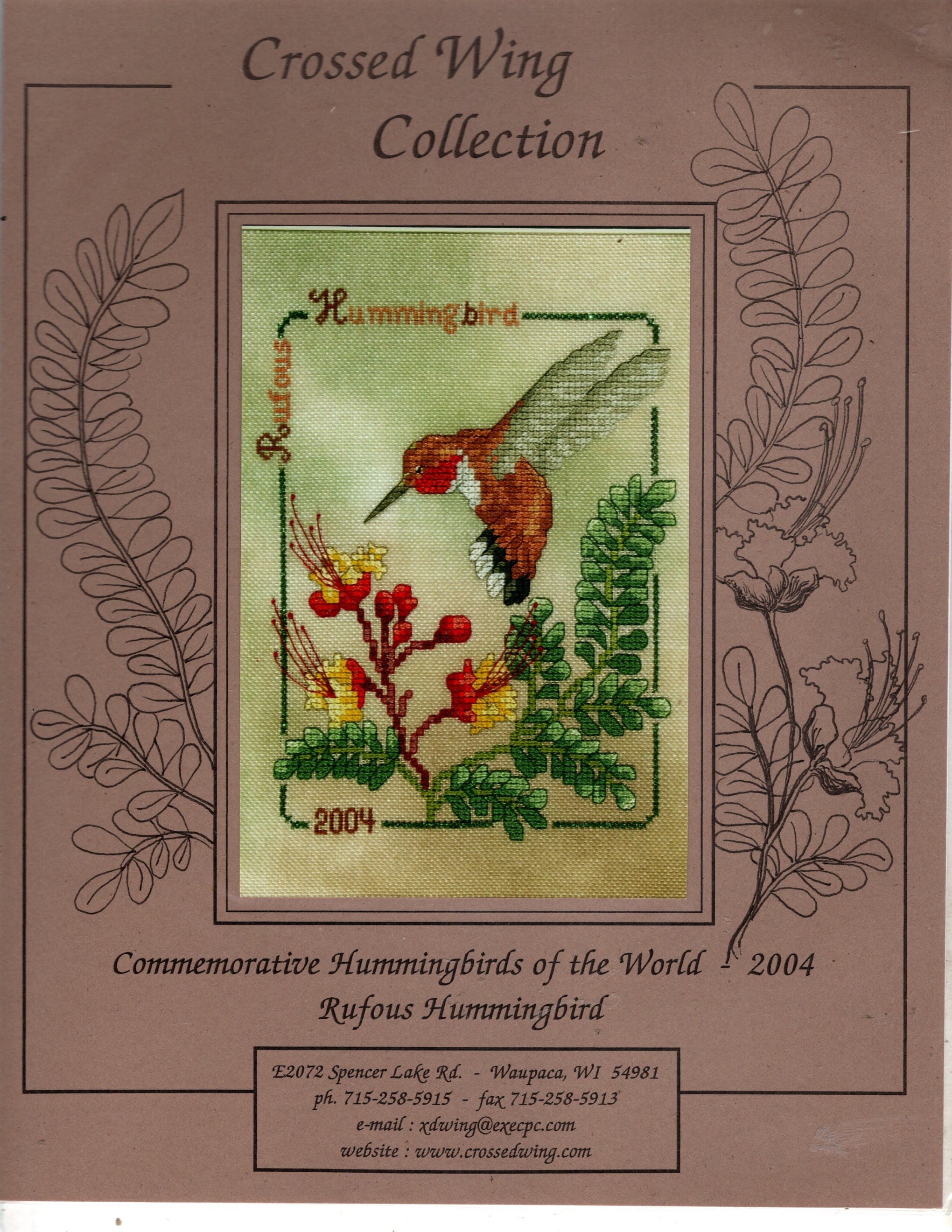Crossed Wing Collection Commemorative HUMMINGBIRDS of the - Etsy