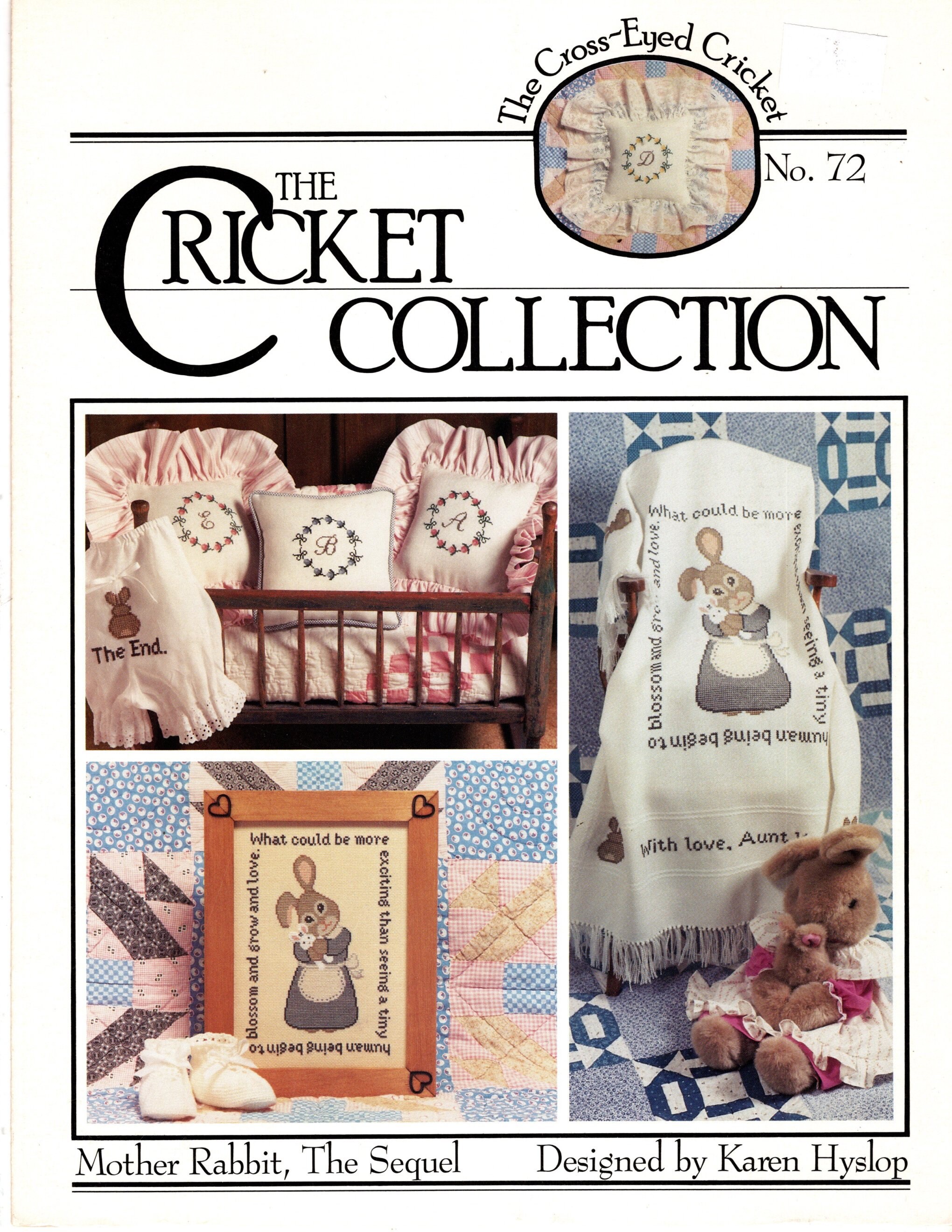 THE CRICKET COLLECTION Counted Cross Stitch Charts - Your Choice ...
