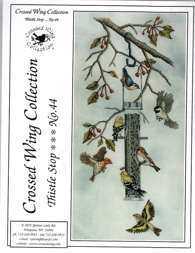 Crossed Wing Collection Cross Stitch Charts - Etsy