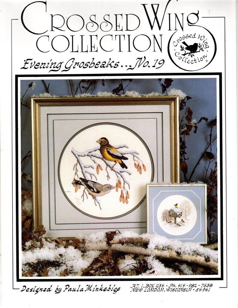 Crossed Wing Collection Cross Stitch Charts Nafavorites,firstencounter ...