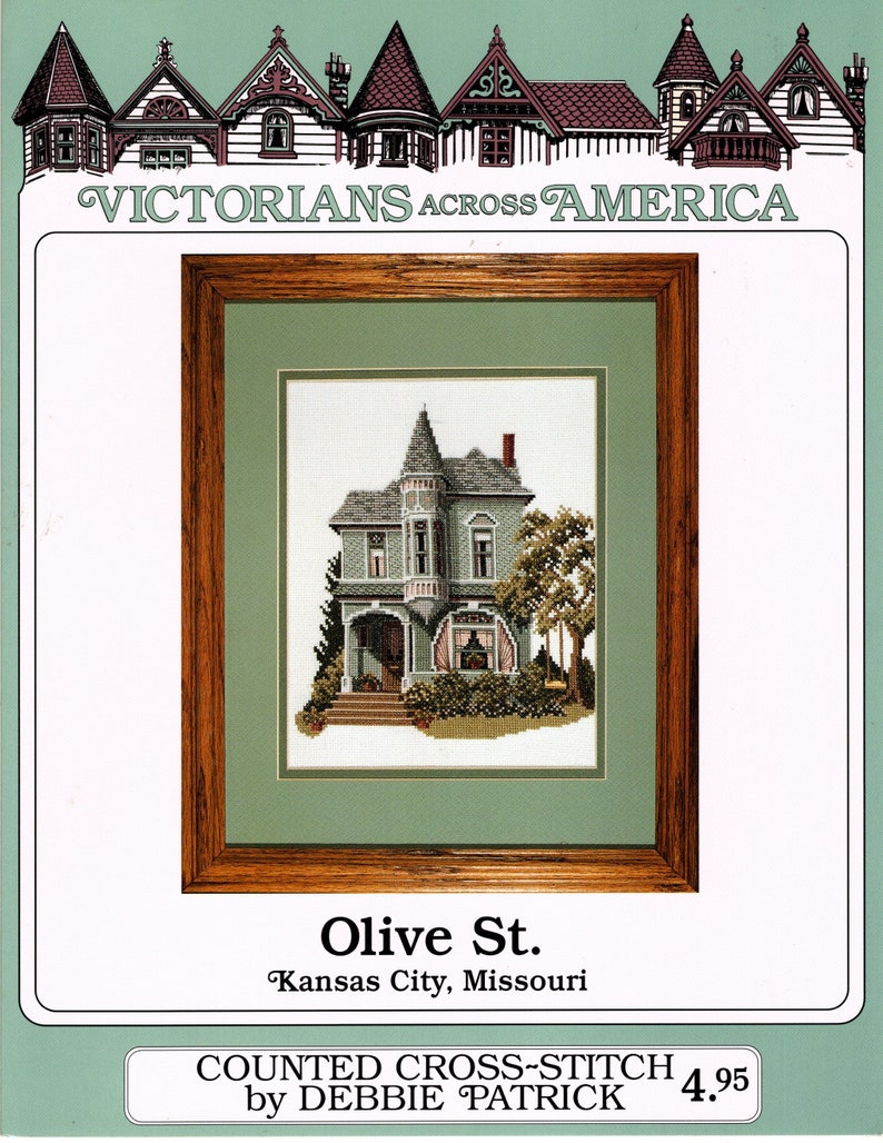 Debbie Patrick Victorians Across America Counted Cross Stitch Charts ...