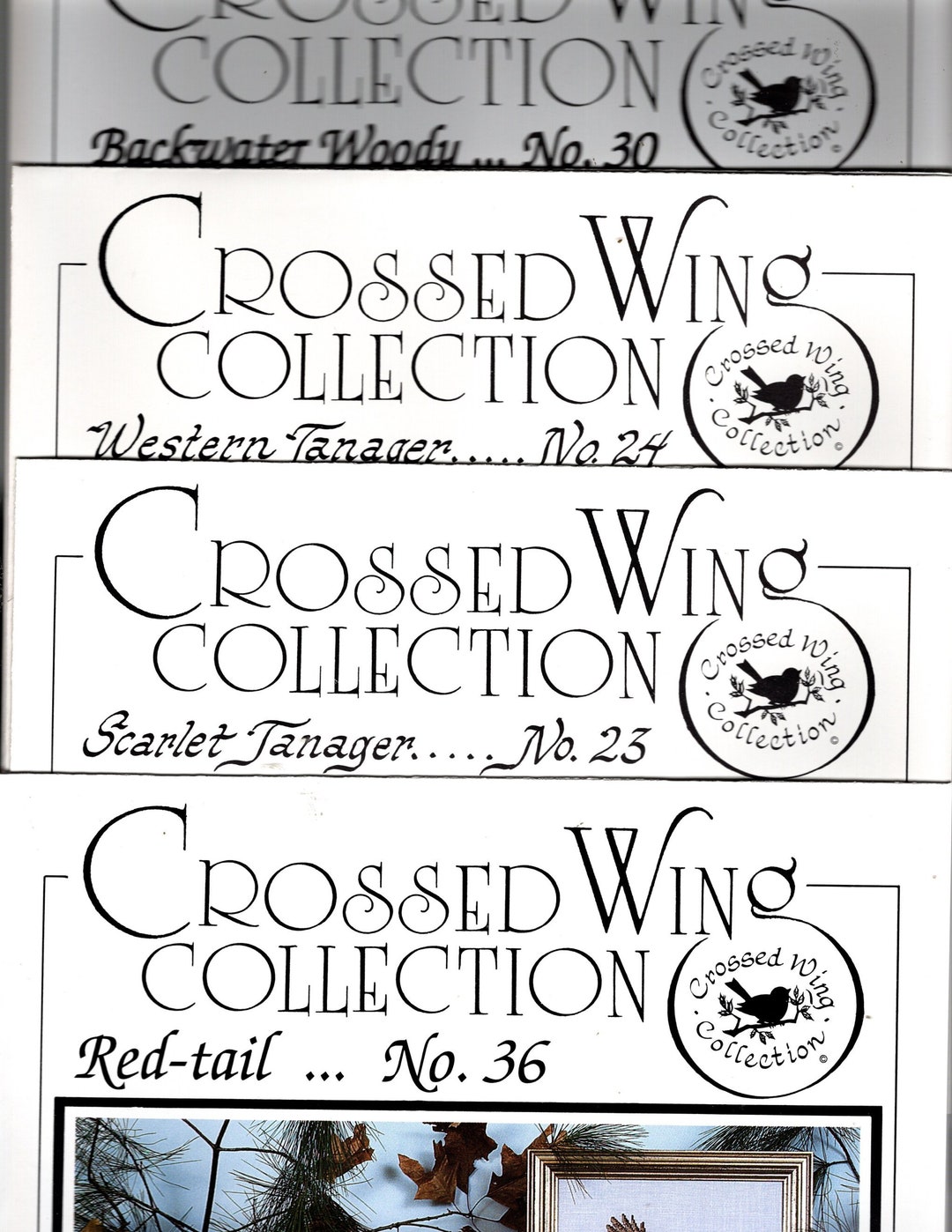 Crossed Wing Collection Cross Stitch Charts-scarlettanager ...