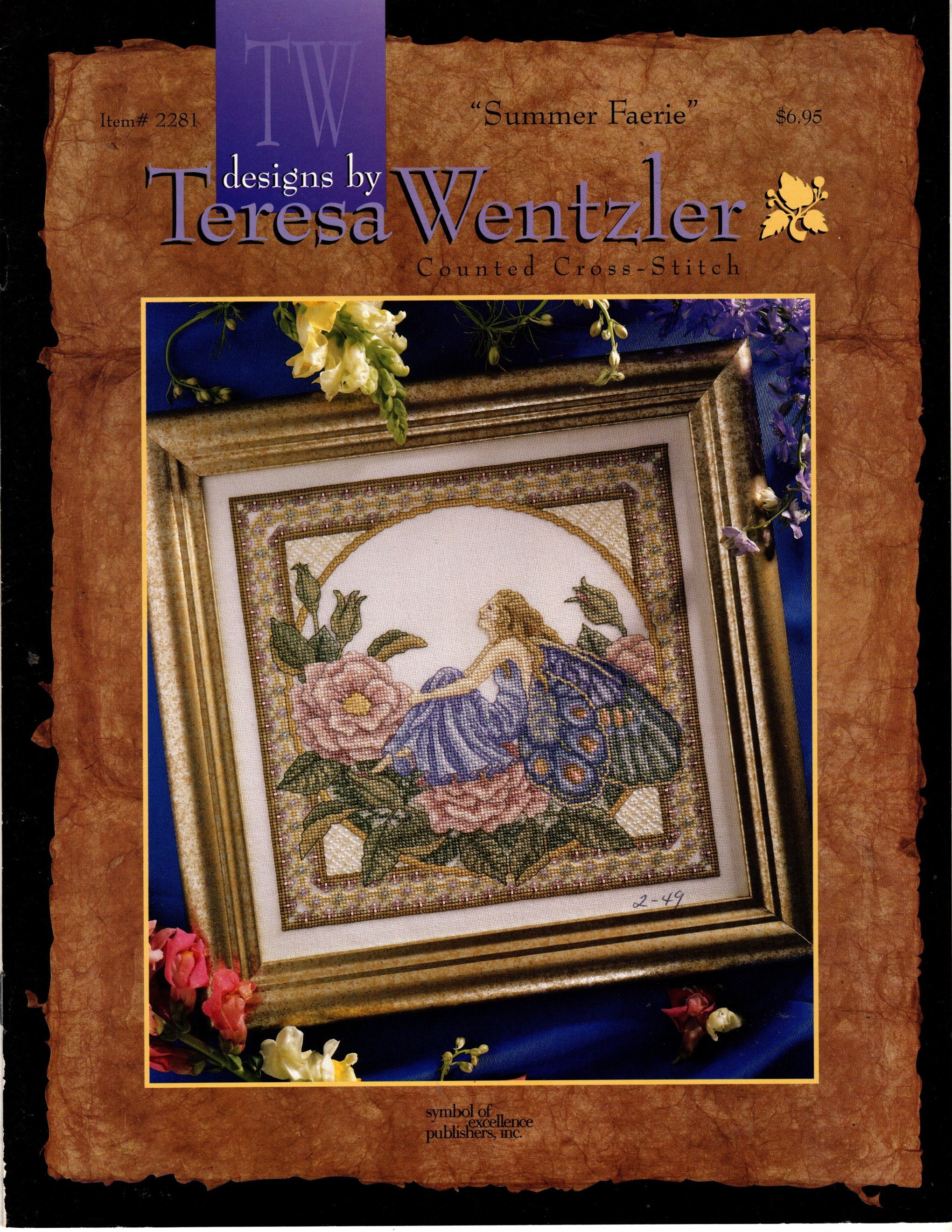 TERESA WENTZLER Counted Cross Stitch Charts - Carousel, Horses, Summer ...