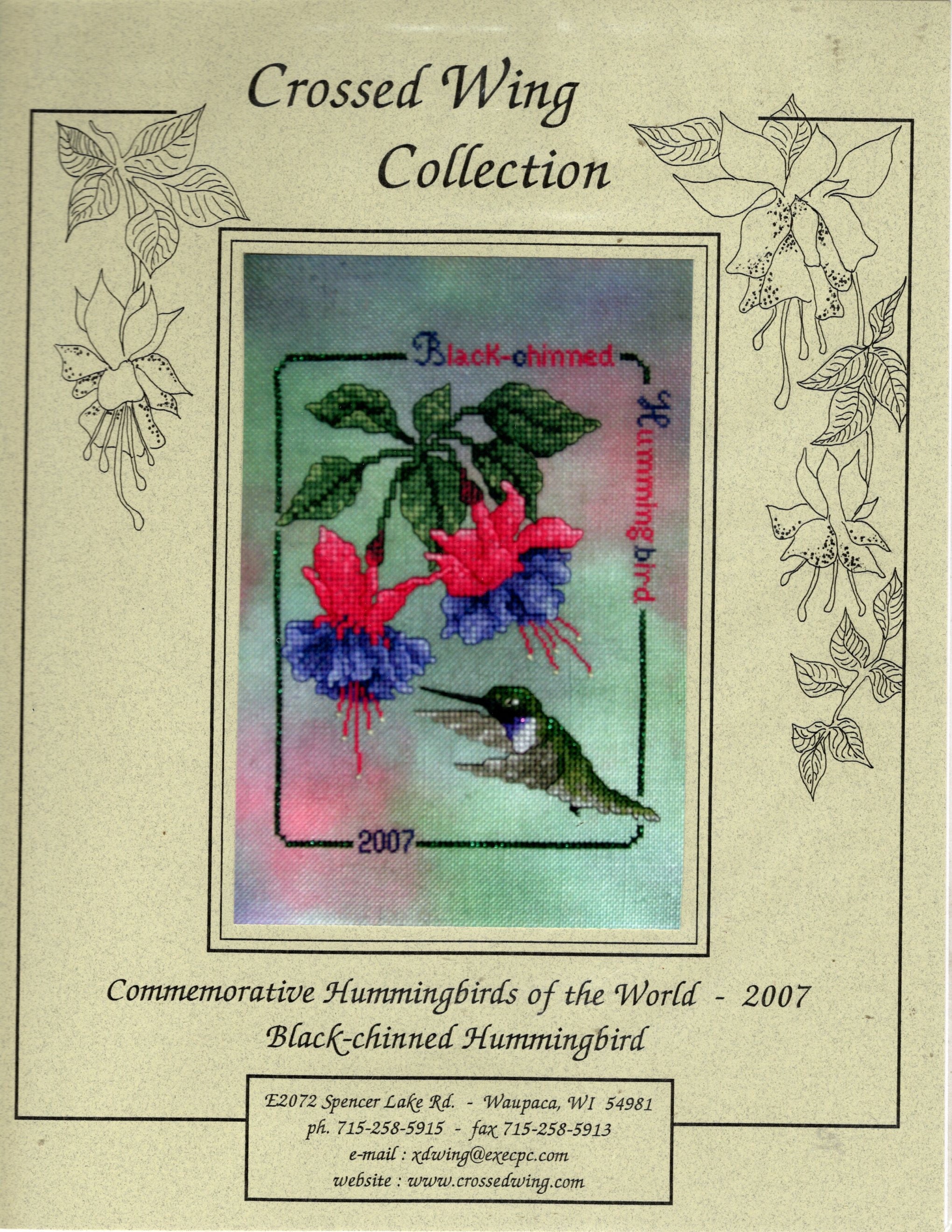 Crossed Wing Collection Commemorative HUMMINGBIRDS of the - Etsy