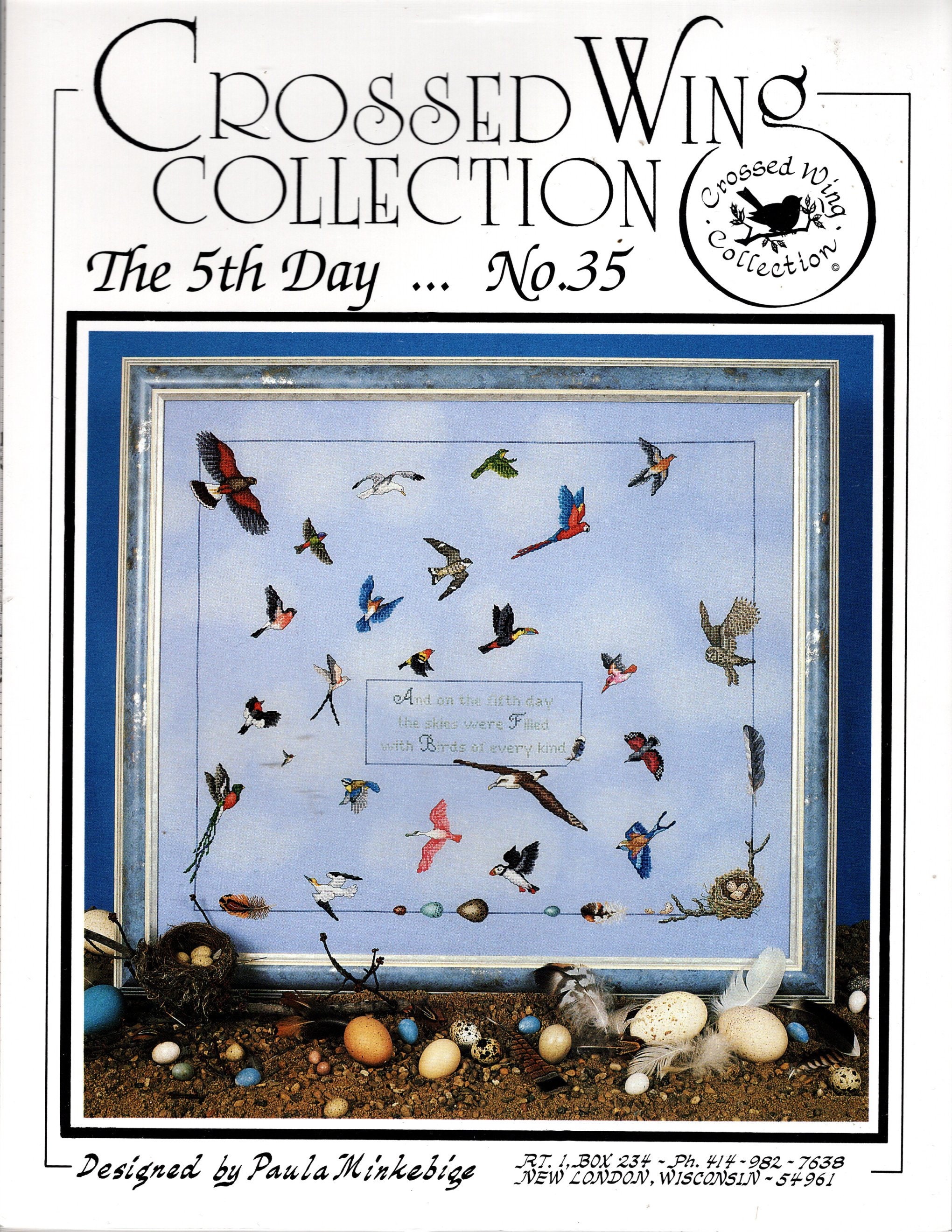 Crossed Wing Collection Cross Stitch - Etsy