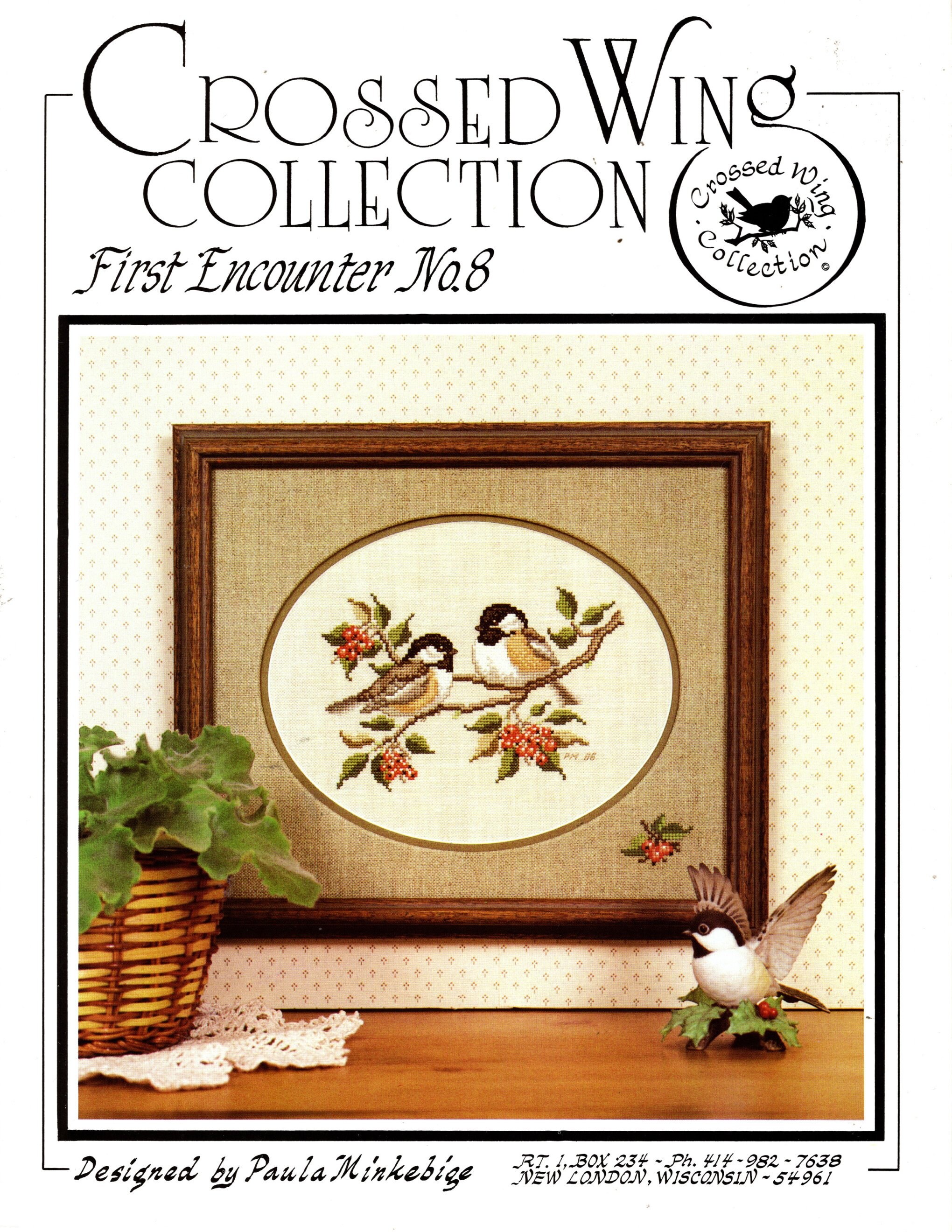 Crossed Wing Collection Cross Stitch Charts Nafavorites,firstencounter ...