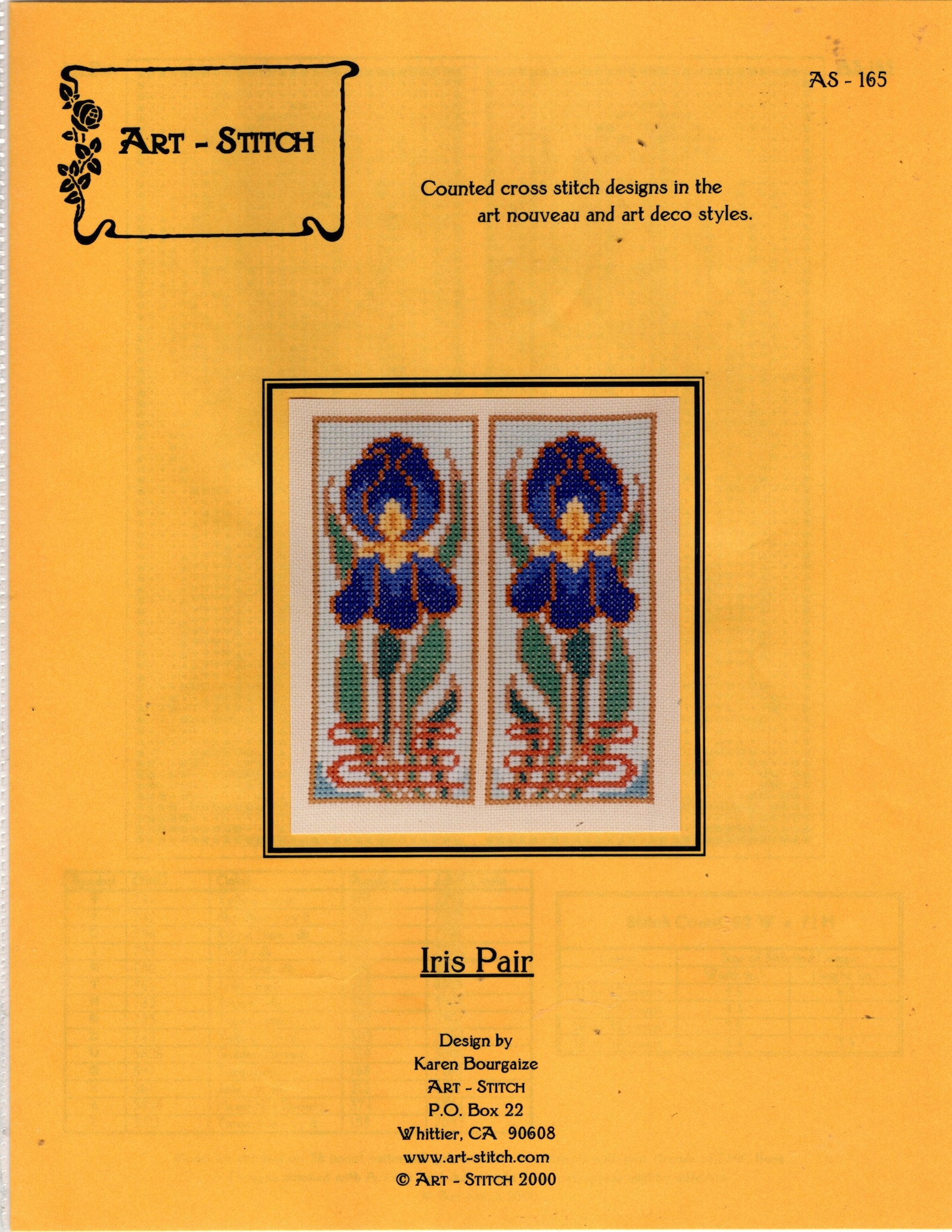 ART-STITCH Counted Cross Stitch Charts-your - Etsy