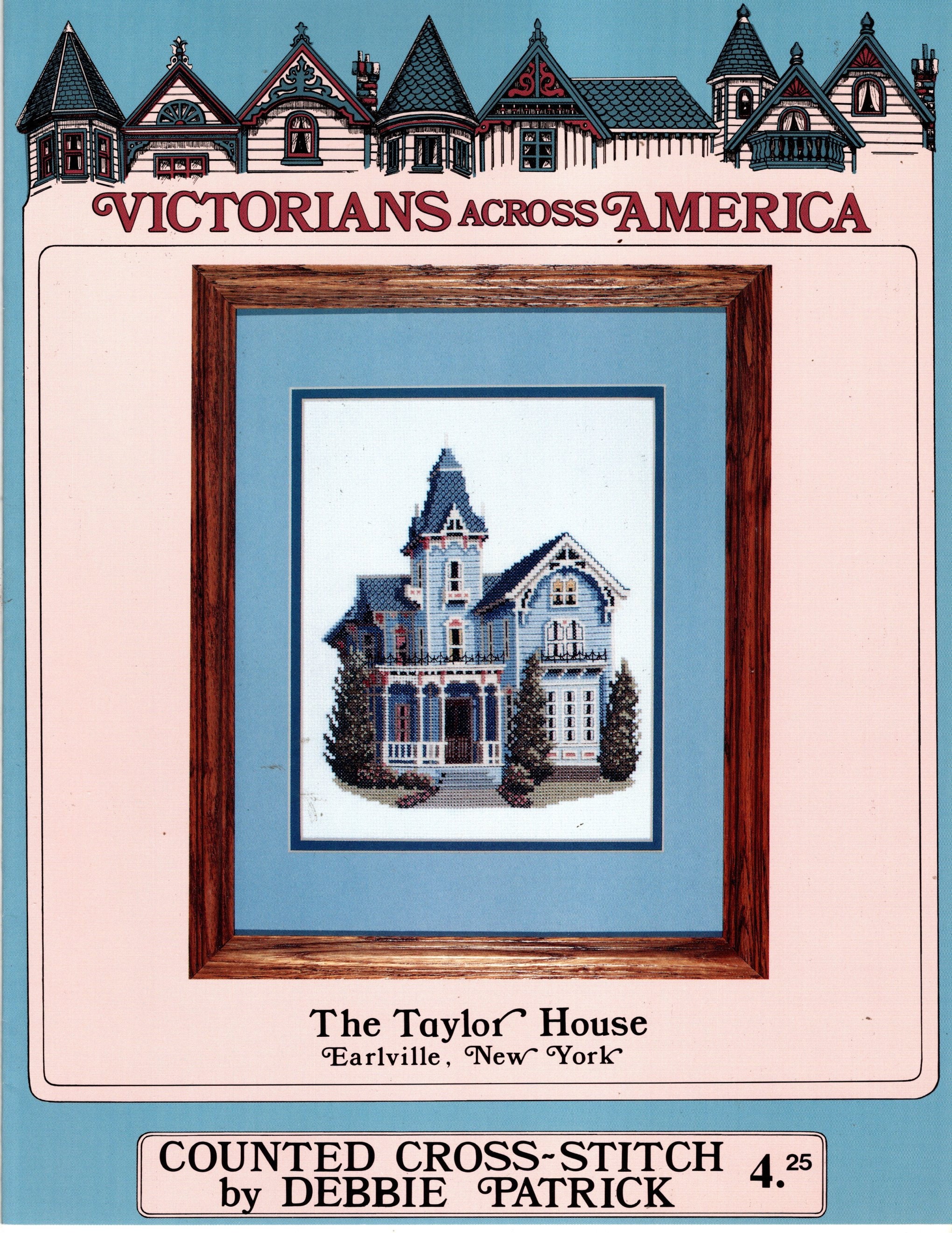 Debbie Patrick Victorians Across America Counted Cross Stitch Charts ...